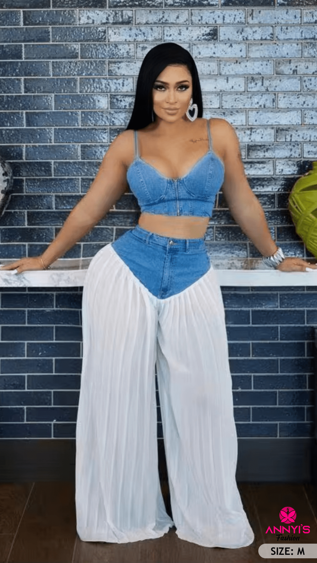 Trendy Fashion Women Two Piece Set [M] - Annyis Fashion